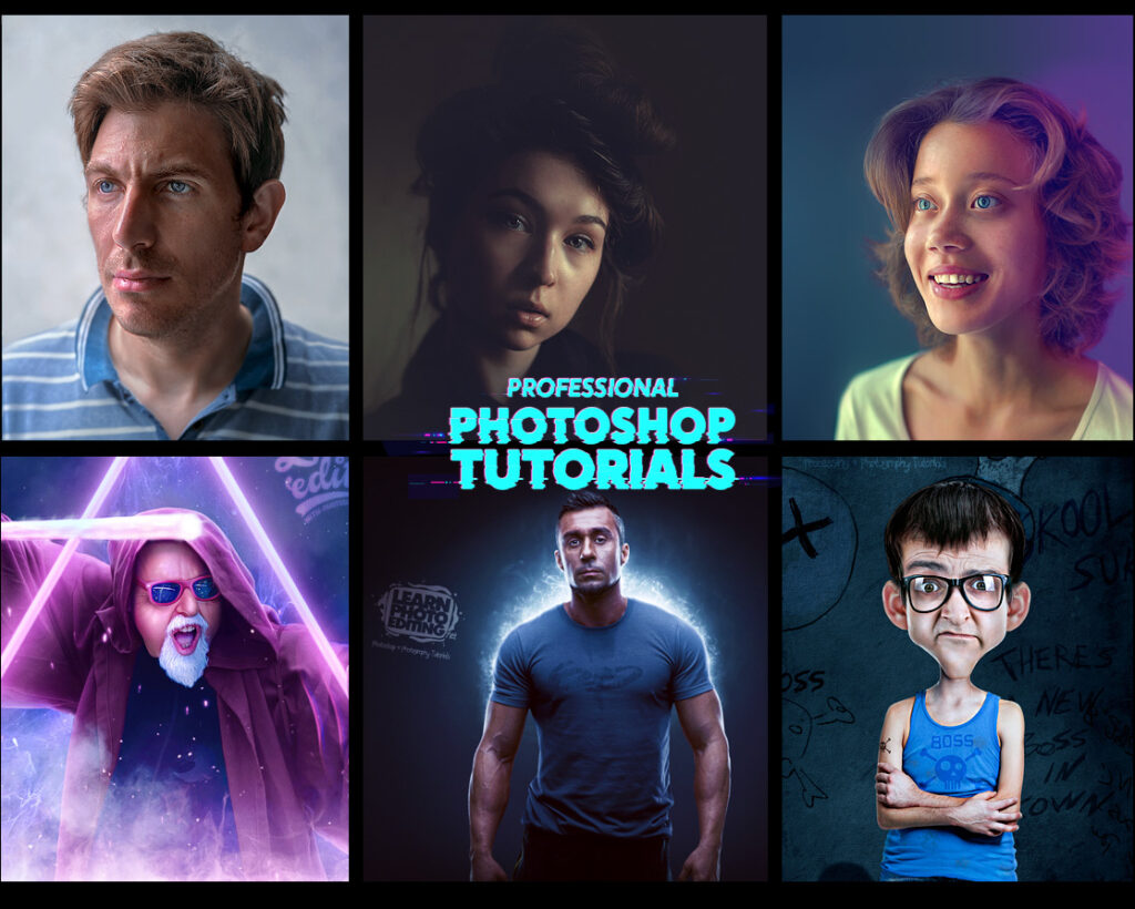 Learn Photo Editing – Premium Photoshop Tutorials